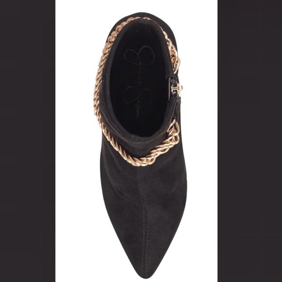Jessica Simpson | Shoes | Jessica Simpson Ankle Chain Stiletto Heel ...